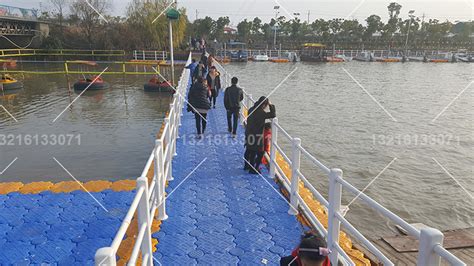 Modular Floating Bridge Pontoon Bridge For Sale Hdpe Modular Pontoon Floating Dry Dock System