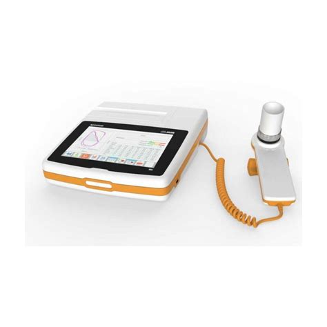 Spirometer Spirolab New With Touchscreen Reusable Turbine 40 Gauges