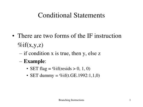 Ppt Conditional Statements Powerpoint Presentation Free Download