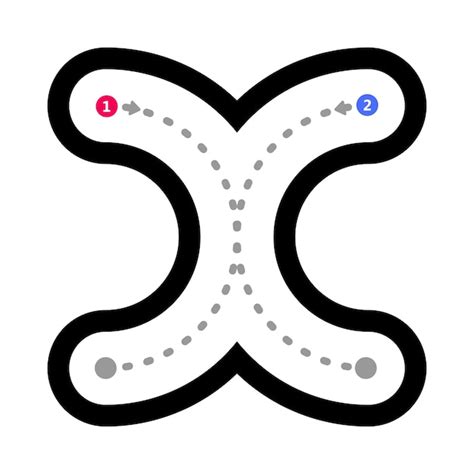 유치원 미취학 아동을위한 알파벳 문자 X 소문자 미리 쓰기 점선 요소 추적 프리미엄 벡터