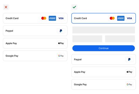 Payment Flow Ux Selecting A Payment Method By Anthony