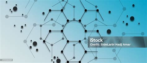 Network Hexagon And Connected Cells Background Stock Illustration Download Image Now