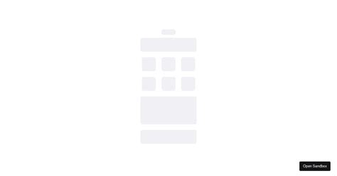 React Native Web Skeleton Shimmers Codesandbox