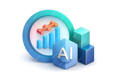 3d Ai Data Analysis And Quality Improvement Icons Enhancing Quality Assurance With Ai Premium