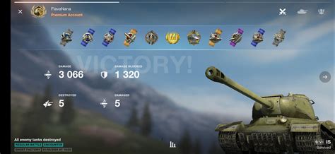 My Very First Mastery Badge On A Tank I Really Played Poorly Haha R