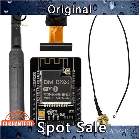 Mzb Esp32 Cam Wifi Bluetooth Development Board With Ov2640 Camera Ule And 8dbi Antenna Ipex To