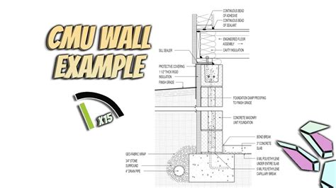 Cmu Wall Example In Chief Architect X15 Youtube Cmu Wall Example In Chief Architect X15 Youtube