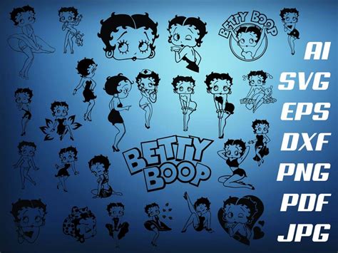 Betty Boop Silhouette Svg Polotgerman