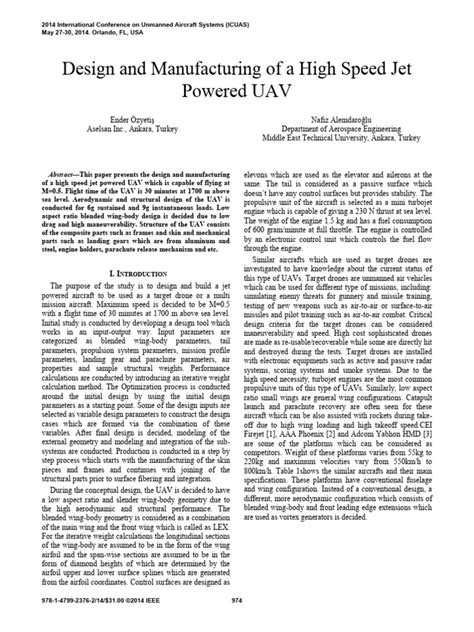 design and manufacturing of a high speed download free pdf unmanned