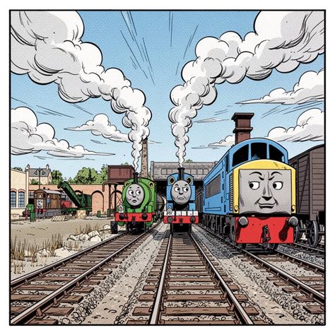 Thomas Percy Toby And D199 Comic Book By Leonsart933838 On Deviantart
