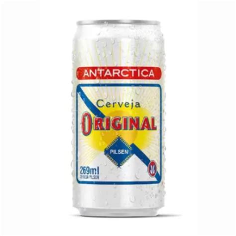 Cerveja Original Lata 269ml Cx C 8 Unidades Nova Águas Da Serra