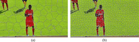 An Example Of Image Segmentation Using Slic The Initial Number Of