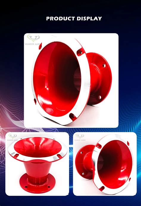 Super Aluminum Red Diffuser Horn 2 Inch Bolt On Compression Driver Horn Buy 2 Inch Bolt On