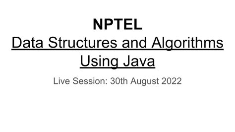 Live Programming Session 4 Queues Youtube