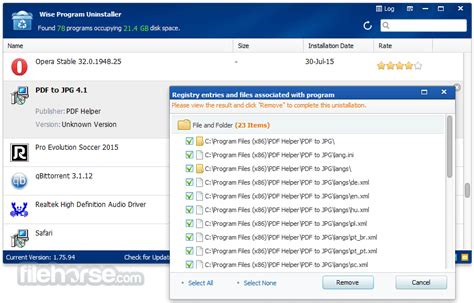Wise Program Uninstaller 2 3 9 Descargar