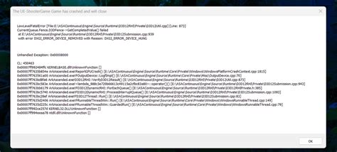 Directx Crash R Pcmasterrace