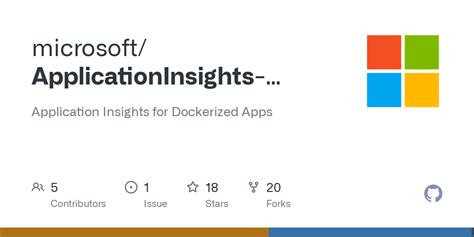 github microsoft applicationinsights docker application insights for dockerized apps