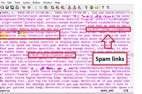 spam links injection in wordpress site removal guide [2023]