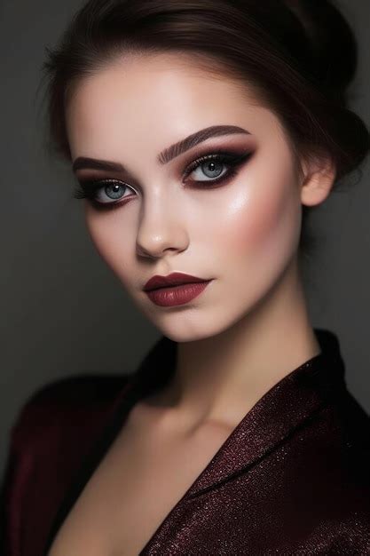 Eye Makeup For Dark Red Dress Saubhaya Makeup