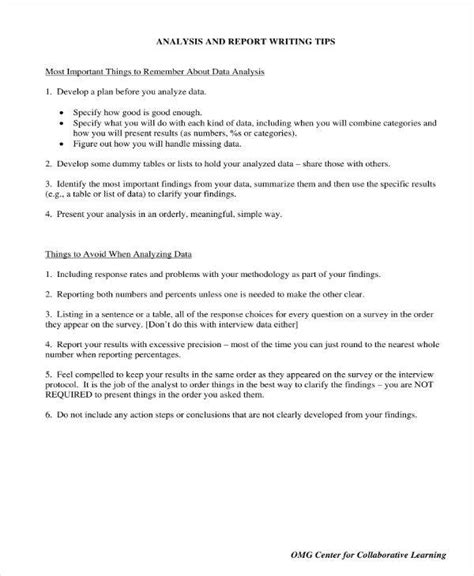 19 Analysis Report Templates PDF Word Apple Pages