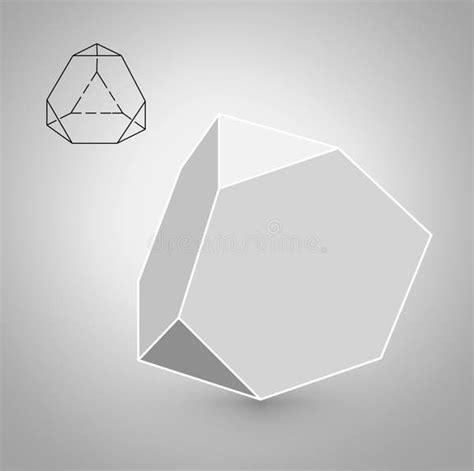 Trancahed Tetrahedron Is A Geometric Figure Hipster Fashion Minimalist