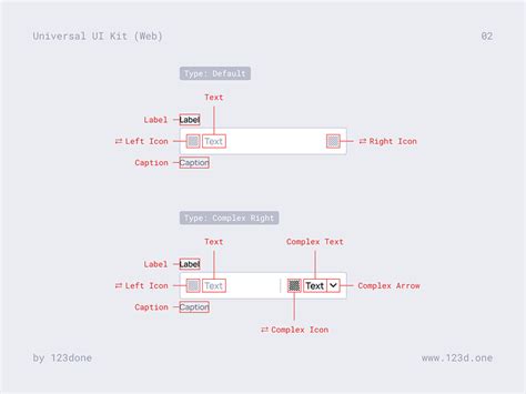 Exploring The Text Input Component Universal Ui Kit Web By Dima