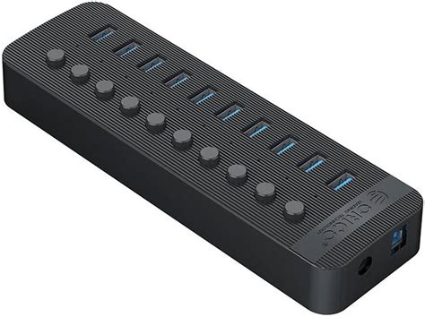ORICO Powered USB Hub Ports W USB Data Hub With Individual On Off Switches And V A