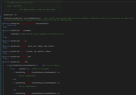 Lua Script V 1001 Fs17 Mod