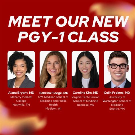 We Are Excited To Announce Our Four New Resident Interns Drs Bryant