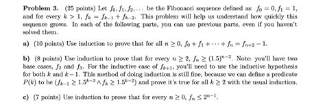 Solved Problem Points Let Fo F F Be The Chegg