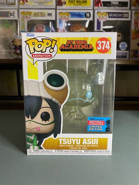 Tsuyu Asui 374 Funko Pop Translucent 2021 Fall Convention Exclusive Limited Edition VAULTED My