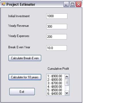 2008 Simple Loop Calculation Vbforums
