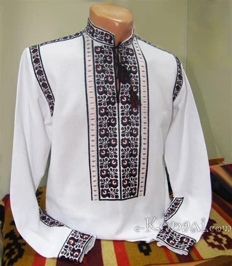 Вишиванка чоловіча Вишиванка Війтова Korali Ексклюзивні вишиванки ручної роботи