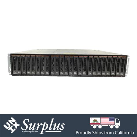 Used Ibm Storwize V5000 2078 2u 24 Bay 2 5 Sff Sas Storage Array 12gbps Sas 3 Ubb Threads