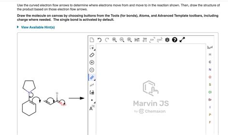 solved use the curved electron flow arrows to determine