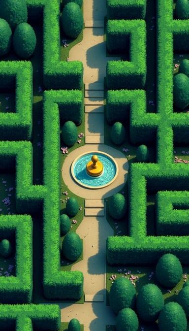Free Emerald Maze Adventure Image Maze Labyrinth Garden Download