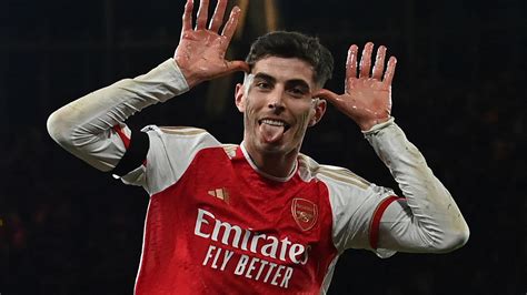 Kai Havertz Goal Celebration Why Does Arsenal And Germany Star Cup His