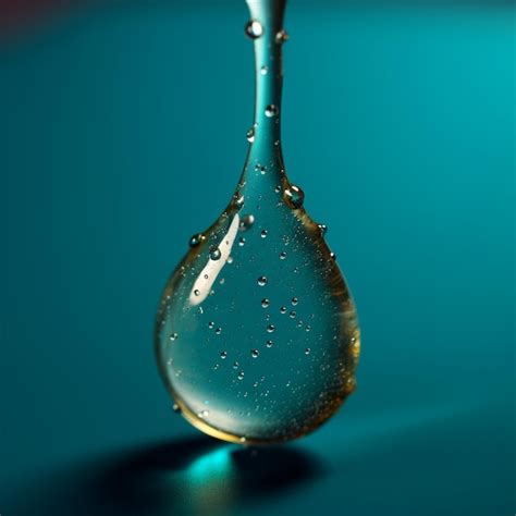 Icono De Salpicadura De Agua Una Gota De Agua Foto Premium