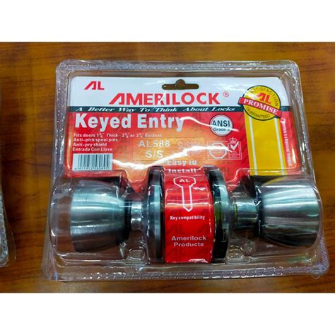 Amerilock Stainless Heavy Duty Door Knob Shopee Philippines