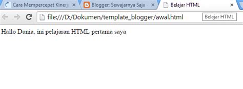 mengenal struktur html dasar bhonciel