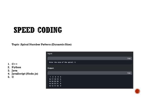 Speed Coding Wfacsxdsc 1 C 2 Python 3 Java 4 Javascript Node