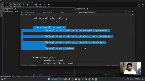 Configure Nfs Server With Autofs At Redhat 9 Youtube