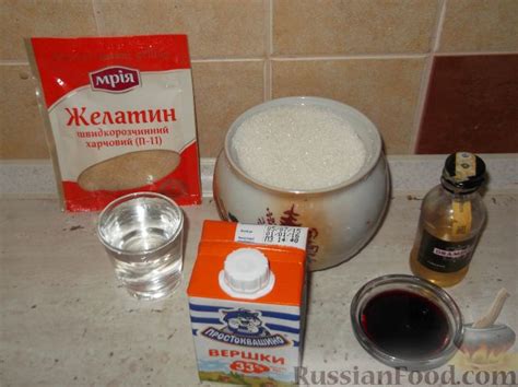 Рецепт Сливки взбитые с желатином на