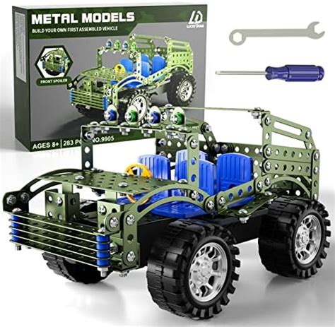 Lucky Doug Building Toys Model Truck Set 283 Pieces STEM Project
