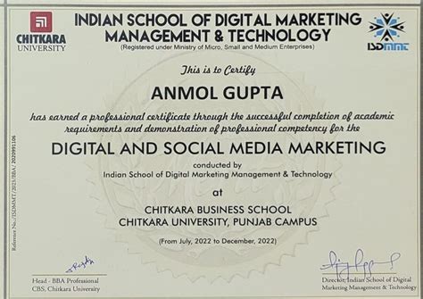 Anmol Gupta On Linkedin Digital Marketing Experience ☺☺