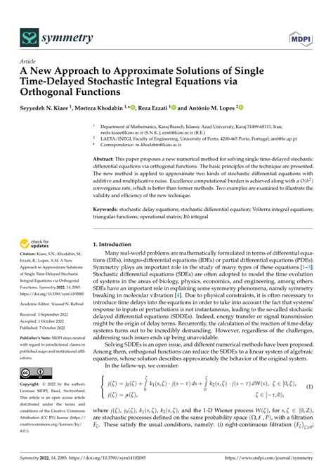 Pdf A New Approach To Approximate Solutions Of Single Time Delayed