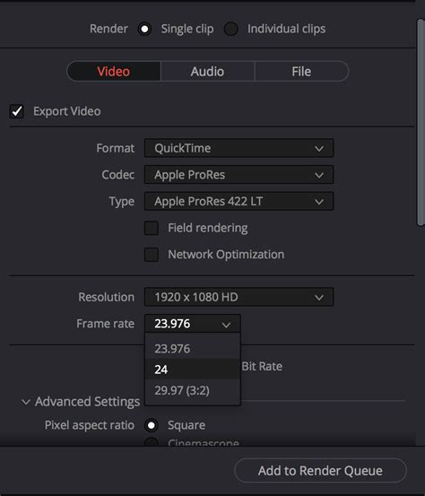 Mixing Frame Rates In Davinci Resolve Part 5 Rendering