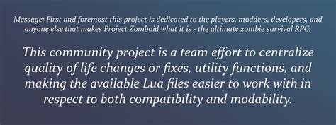 GitHub Project Zomboid Community Modding Pz Community Modding Project Zomboid Community Modding