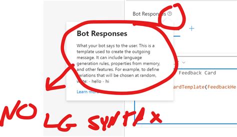 In Response Editor Nothing Lets Me Know Im Using Lg Syntax · Issue