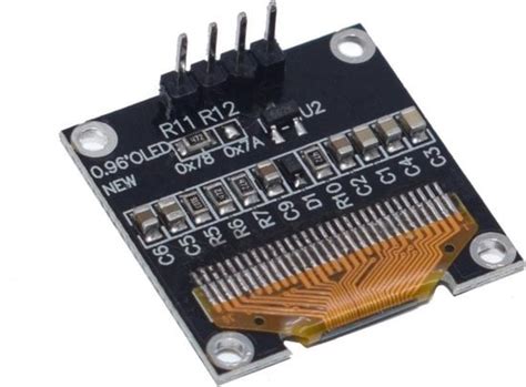 Mini Oled Display Yellow 0 96 Inch 128x64 I2c Otronic